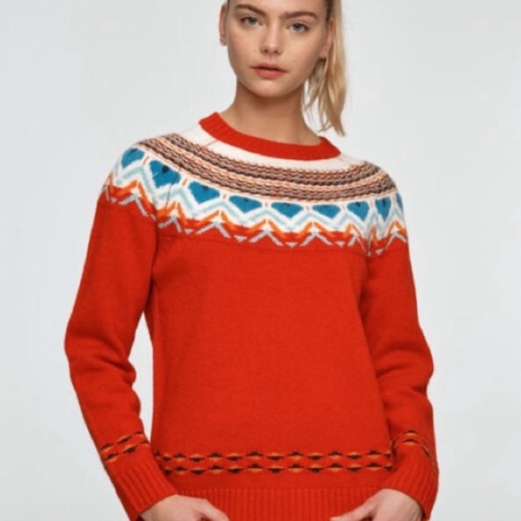 Kari Traa | Sweaters | Kari Traa Sundve Knit Wool Fair Isle Sweater ...